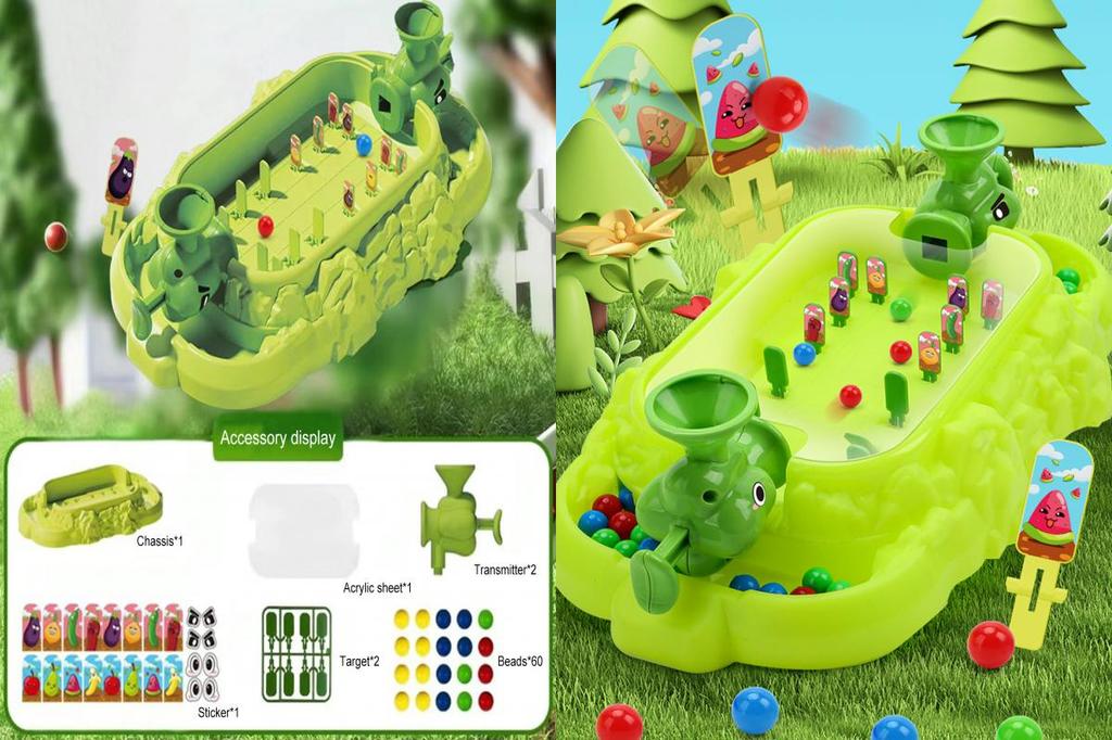 CHEER Target Shoot Board Game Kids Ball Shooter Toy with 60 Beads ...