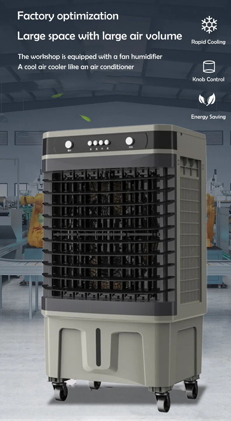 (5 Years Warranty) Camel 45L Air Cooler 150W High-power Industrial ...