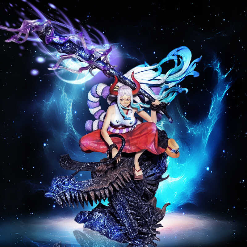Kaido Daughter Yamato Anime Pirate GK Fantasy House Sitting Dragon Head ...
