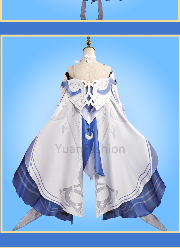 [Ready Stock]Genshin Impact cosplay Damselette Columbina cosplay Anime ...