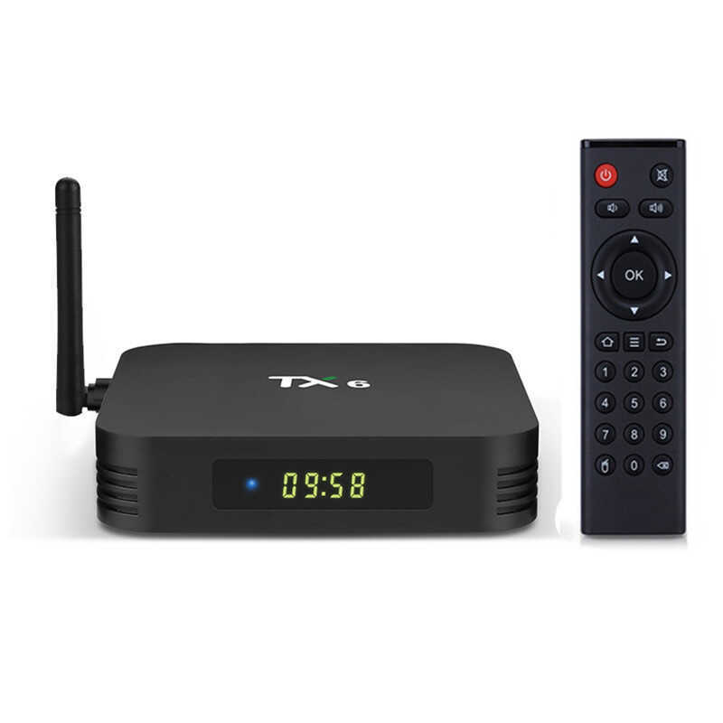 Tx6 Set Top Box 4G/32GB 9.0 Quanzhi H6 4K Bluetooth HD Network Player ...