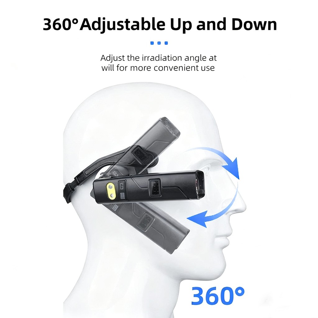 5 Mod Lampu Tandukan Telinga LED Rechargeable Untuk Eyelash Extension ...