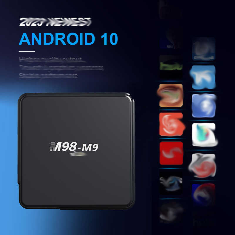 Factory Direct M98-M9 TV Top Box with Voice Remote Control HD Network ...