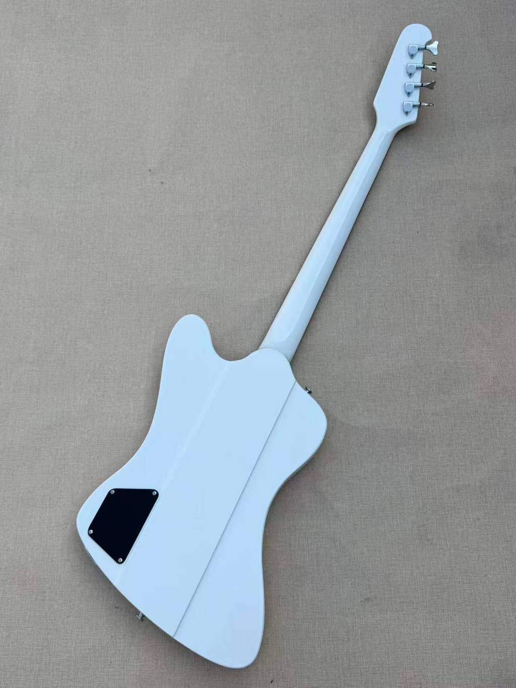 4 string Gibson Firebird Electric Bass Professional Bass (White/Black ...