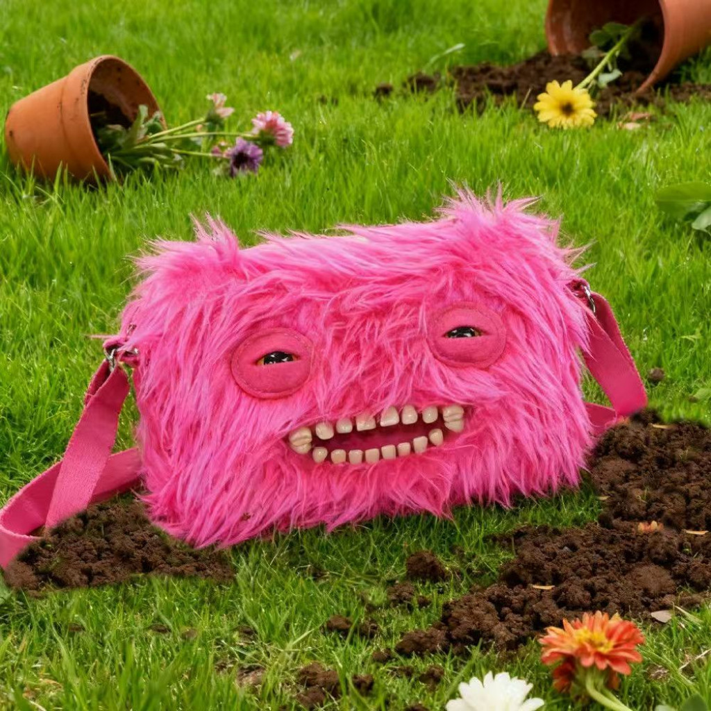 Jualan Kilat [Tulen] Beg Crossbody Plush FUGGLER Sprout Monster Beg ...