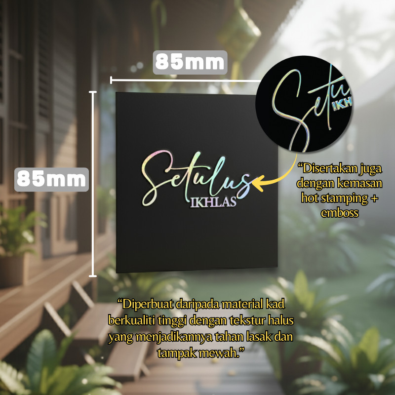 TBF Sampul Raya Flip Eksklusif 【12 pcs】 | Setulus Ikhlas Premium ...