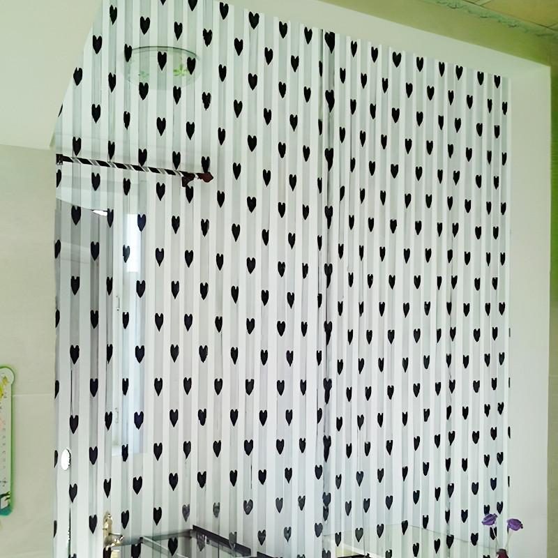 𝐃𝐑𝐄𝐀𝐌 𝐅𝐑𝐈𝐍𝐆𝐄 100x200cm Heart-Shaped String Sheer Curtain Door Window ...