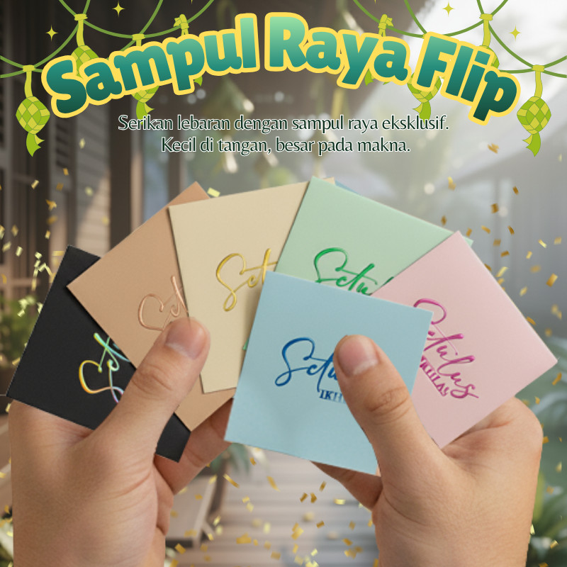 TBF Sampul Raya Flip Eksklusif 【12 pcs】 | Setulus Ikhlas Premium ...