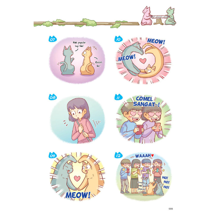 📚LAWAK PASAL MEOW 01-19 BUKU KOMIK | Nishiki 黄美锦 - KADOKAWA GEMPAK ...
