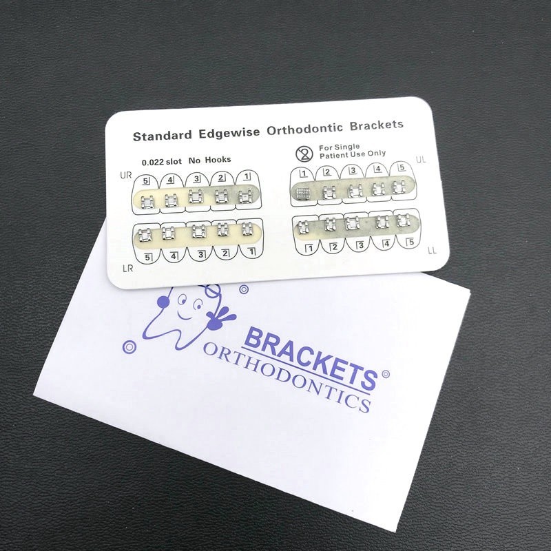 Orthodontic brackets/Metal Dental Teeth Orthodontics Brackets Braces ...