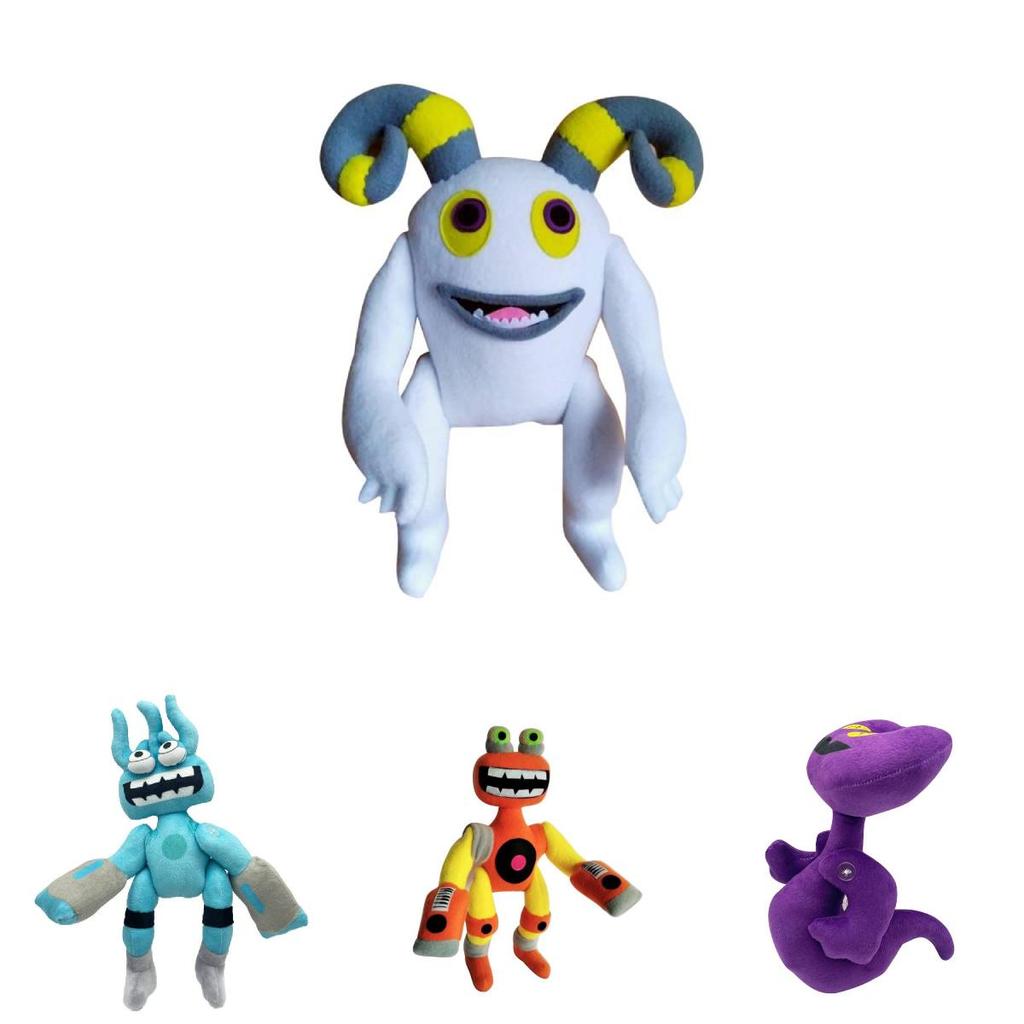 Monsters My Singing Character Plush Rare Wubbox Ghazt Thumpies Toe ...