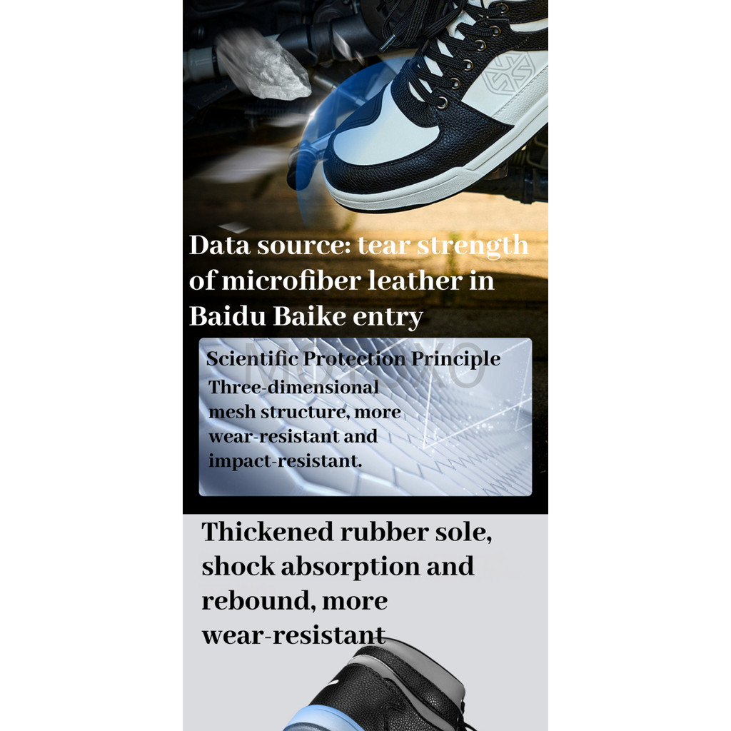 Scoyco MT100 motorcycle riding shoes are suitable for all seasons, with ...