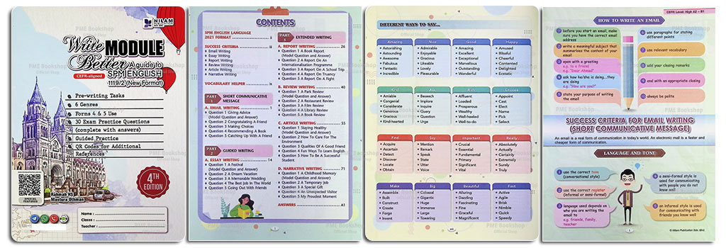 【PME Bookshop】 Nilam 120 English Model Essays & BM Karangan Contoh 【SPM ...
