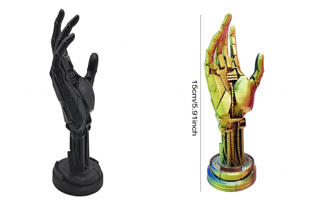 [LV] Durable Plastic Controller Holder 3d Printed Hand Statue 3d ...