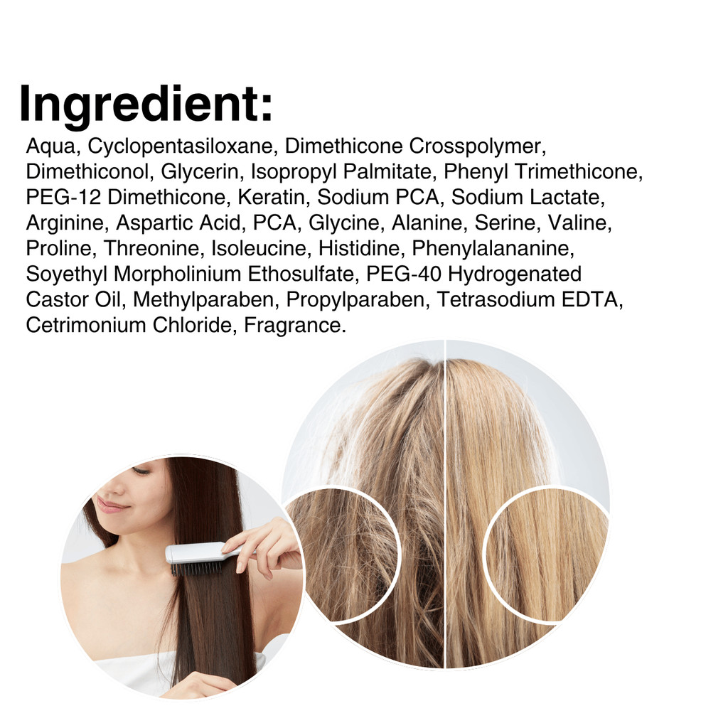 BORONG KERATIN LEAVE-IN HAIR TREATMENT SERUM 250ML KERATIN SPRAY ...