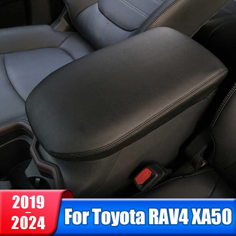 Center Console Armrest Box Cover Case For Toyota RAV4 XA50 2019 2020 ...