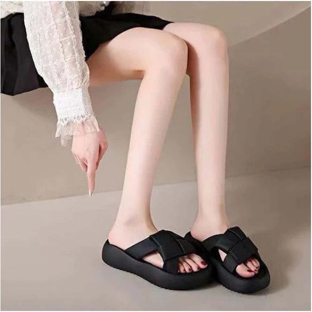 2338 - Women Summer Cross Padded New Style Soft Sole Comfortable Beach ...