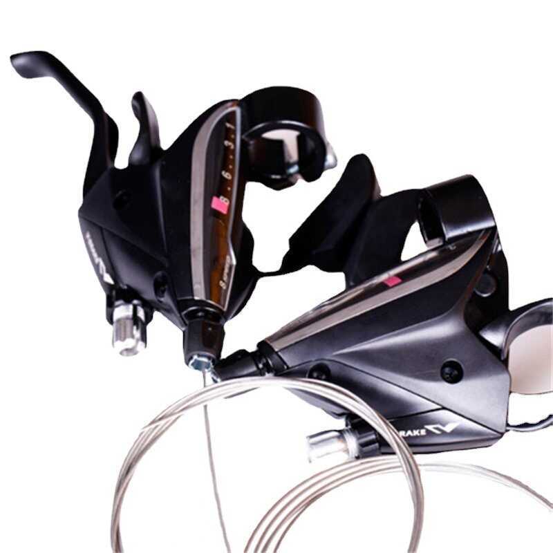 24 27-Speed Mountain Bike Conjoined Finger Dial Derailleur Bicycle ...