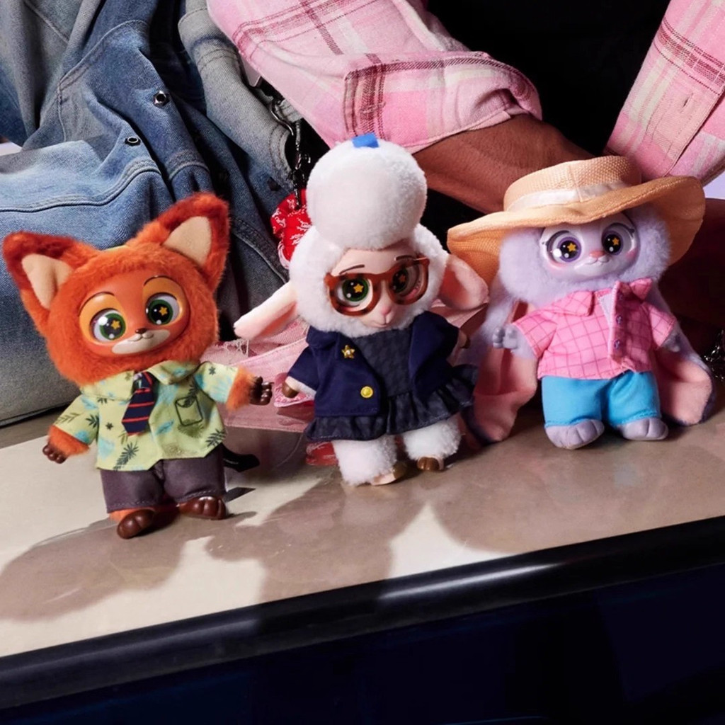 Disney Zootopia Themed Blind Box Set Vinyl Plush Dolls and Ornaments ...