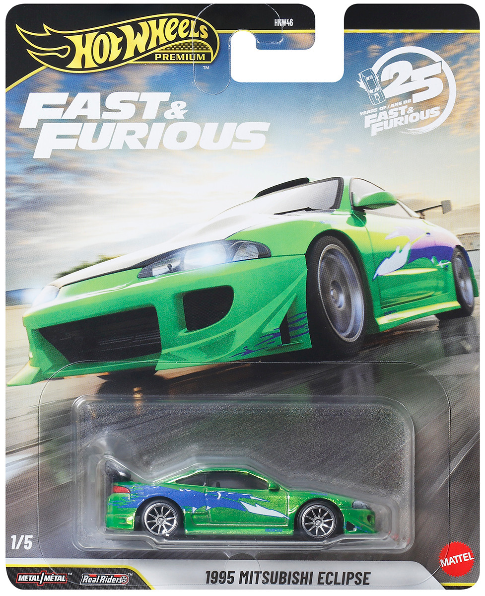 Hotwheels Fast & Furious N Premium HNW46 Speed & Passion N Batch Mitsubishi Eclipse Ford Toyota ...