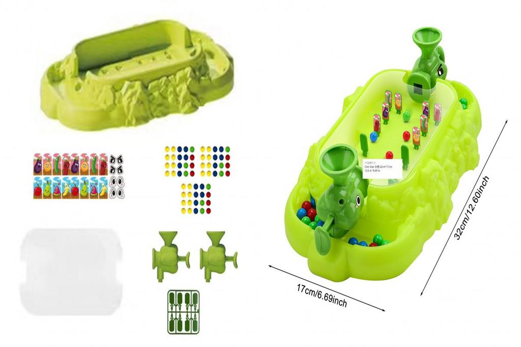 CHEER Target Shoot Board Game Kids Ball Shooter Toy with 60 Beads ...