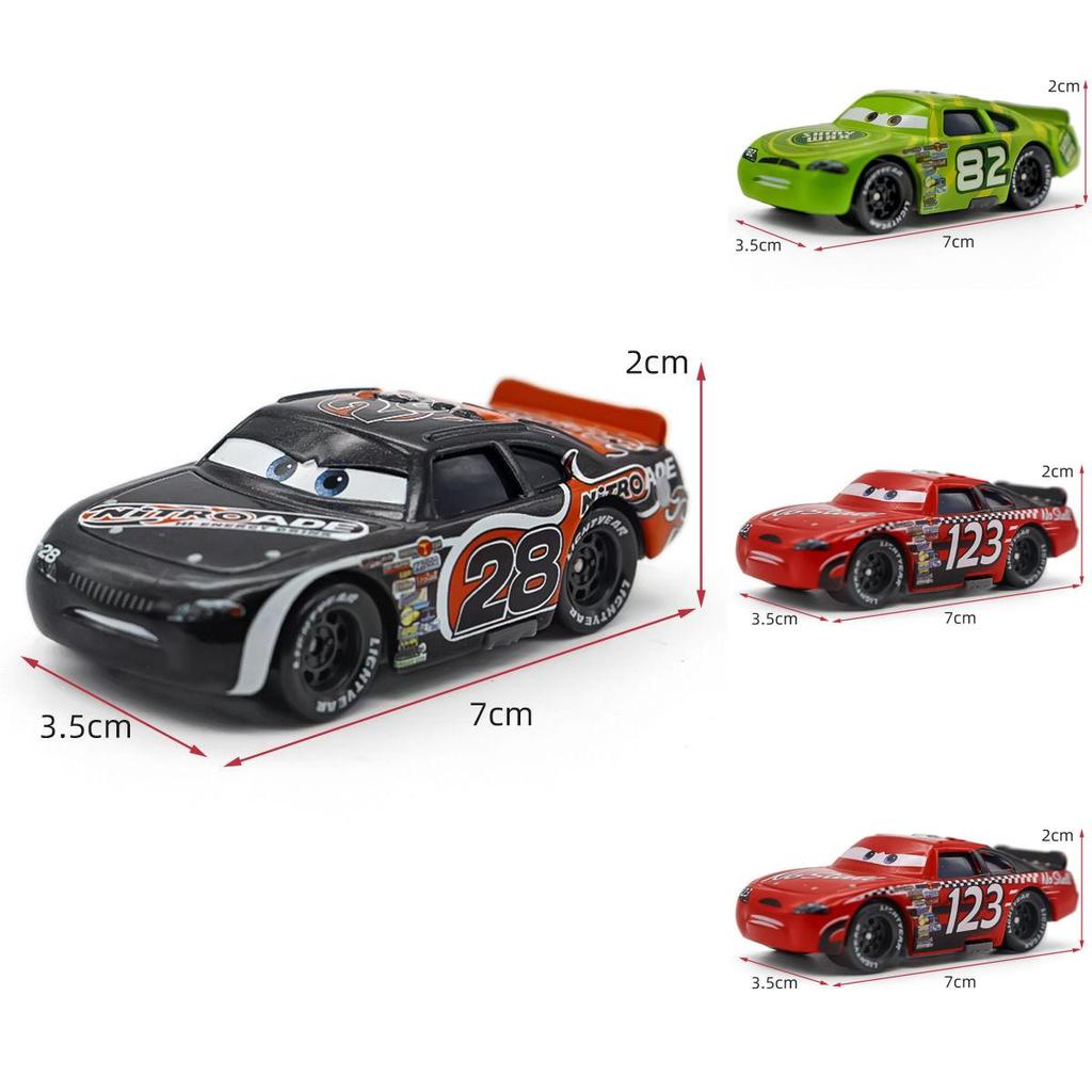 Authentic Cars Lightning Mcqueen Alloy Toy Model Sheriff Collectors For ...