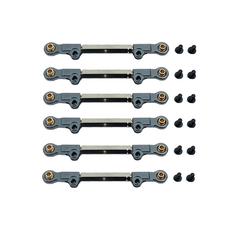 Adjustable Pull Rod for Hyper GO MJX 1/10 10208 V2 RC Car Metal Upgrade ...
