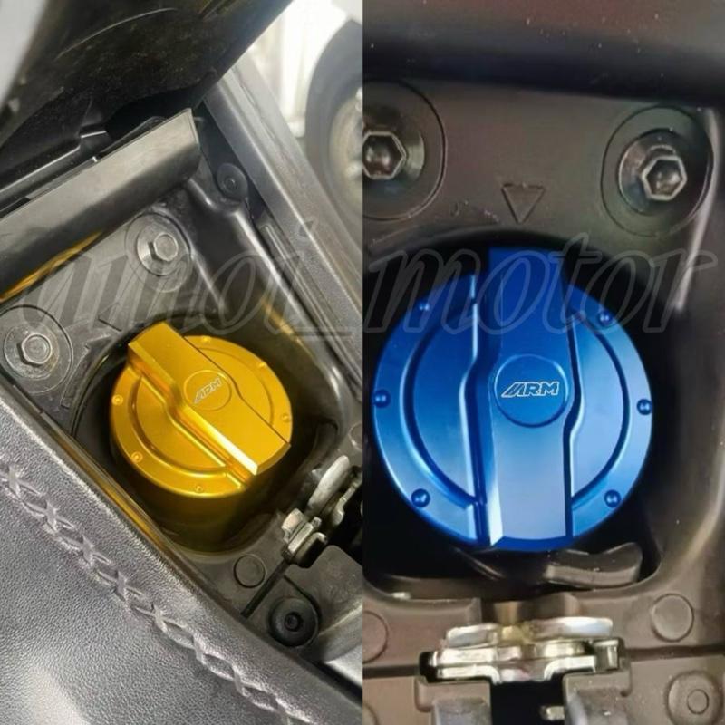 XMAX V1 V2 V3 ARUMI FUEL TANK COVER CAP CNC PENUTUP TANGKI CAP XMAX V1 ...
