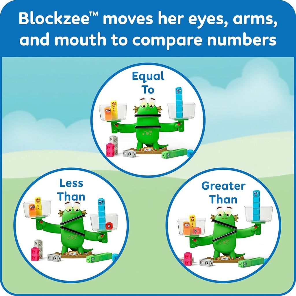 Hand2mind Numberblocks Blockzee Balance Activity Set Including 61 ...