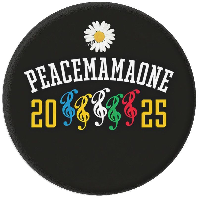 G-Dragon Daisy × MAMA Collab Badge Set - Tinplate Mirror Keychain with ...