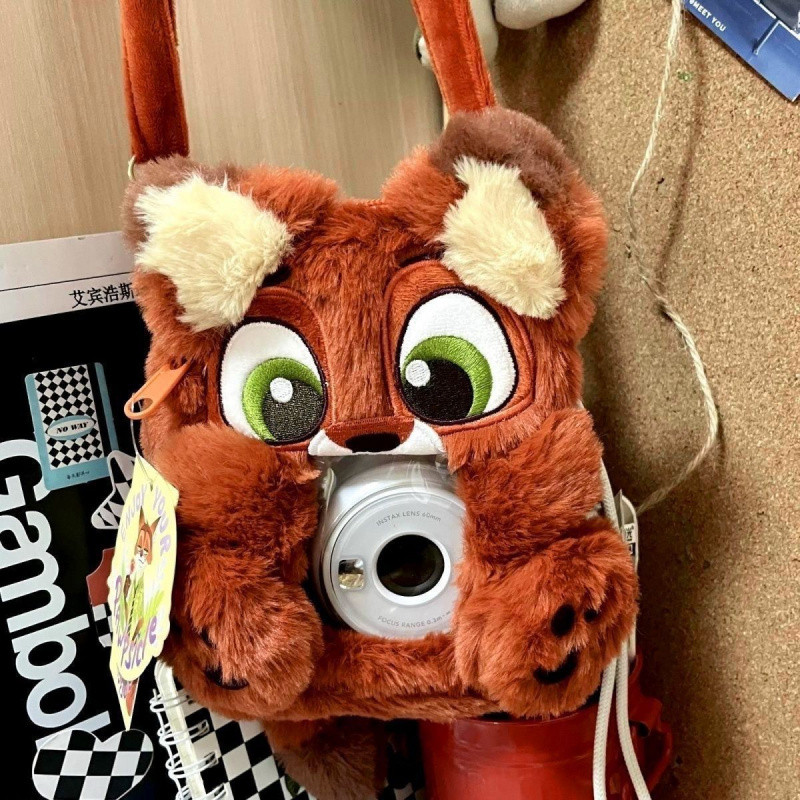 Jualan Panas Zootopia Gaya Sama Arnab Fox Crossbody Beg Kamera Polaroid ...