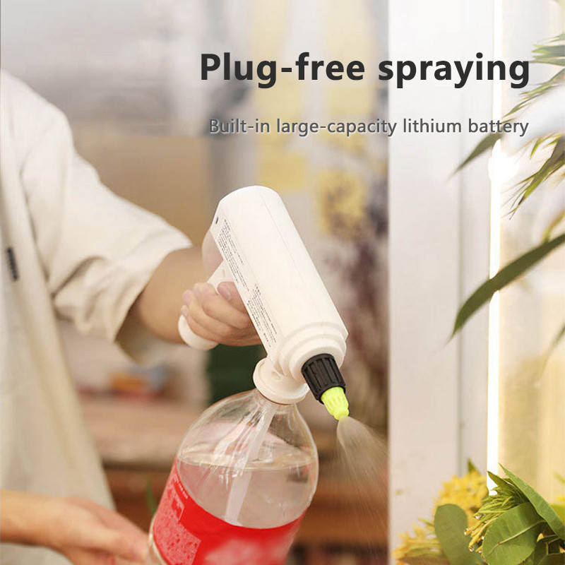 Electric Long Nozzle Water Spray Gun 2 Mode Adjustable USB Timing ...