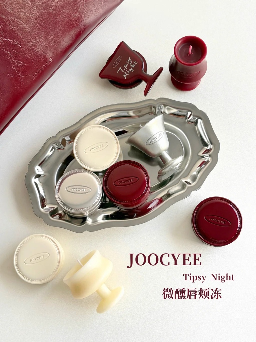 JOOCYEE Tipsy Night Collection Multi purpose Cheek blush Matte lipstick ...