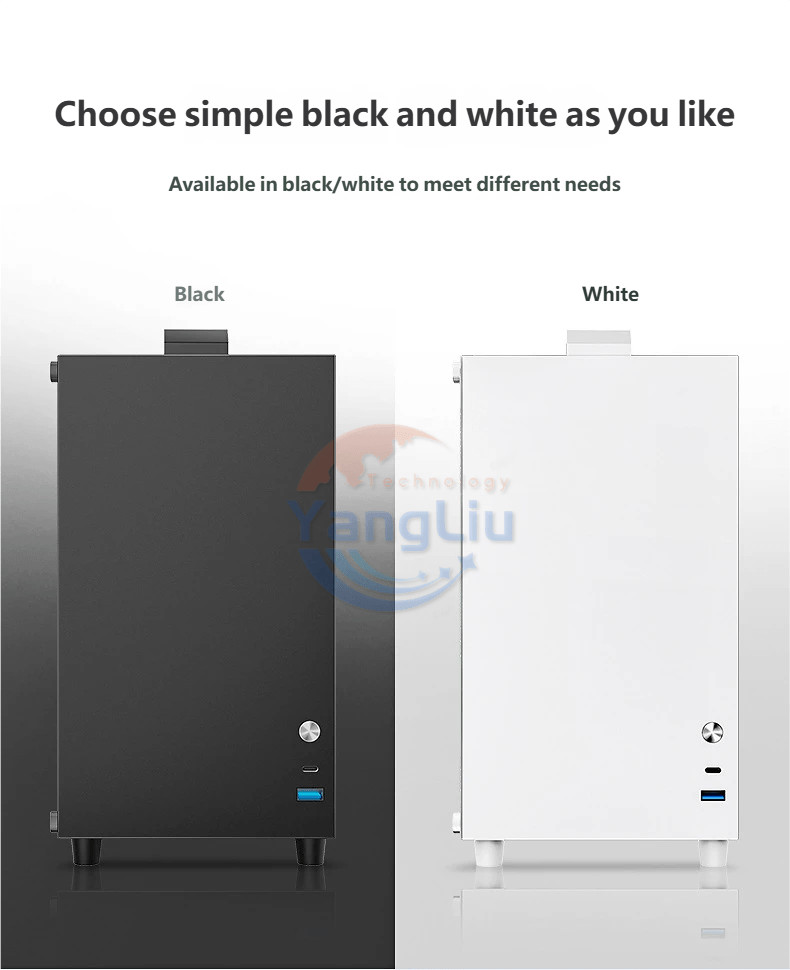 VP500 Aluminum Handheld Portable Gaming Desktop Case M-ATX Mini ITX ...