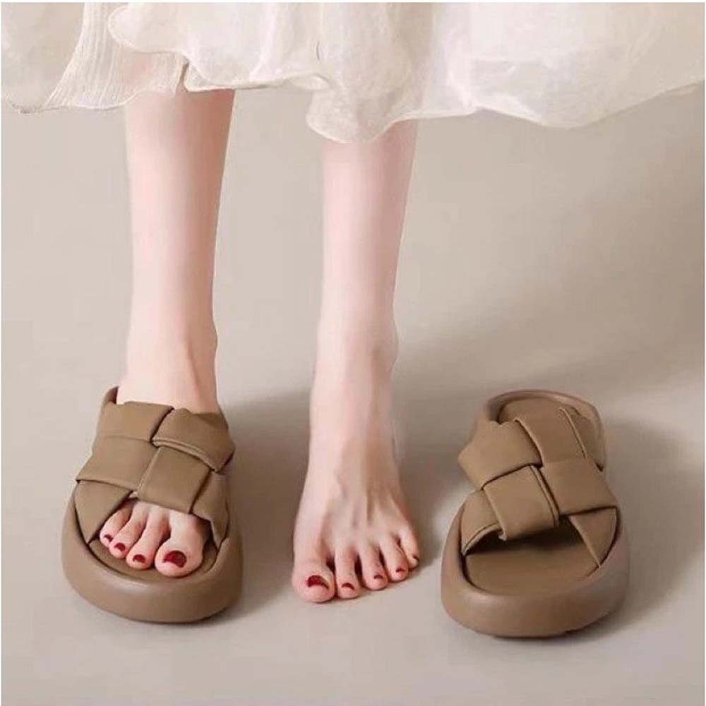 2338 - Women Summer Cross Padded New Style Soft Sole Comfortable Beach ...