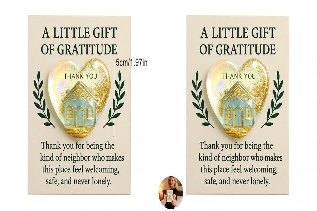 Neighbor Keepsake Party Decoration Must-have Thank Neighbor Gift Set ...