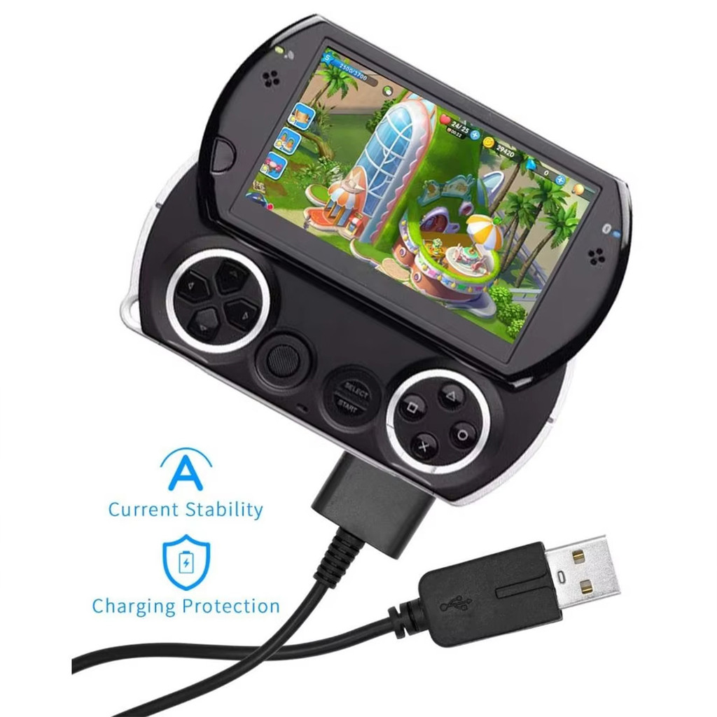 Sony PSP GO Charging Data Cable High Speed 2 in 1 USB Data Sync ...