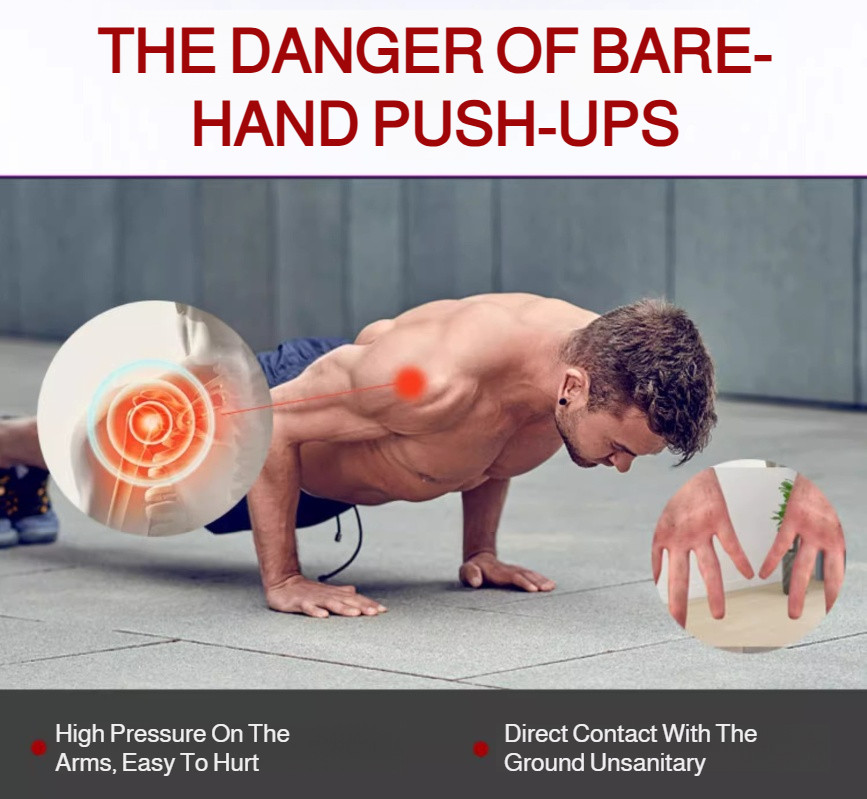 【Ergonomic I-Shape】JM Push Up Stands - Home Gym/Workout Training ...