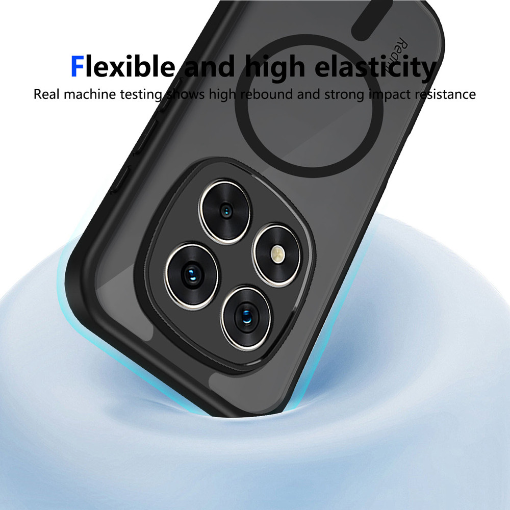 KEYSION Magnetic Phone Case for Redmi Note 14 Pro+ 5G Soft Silicone+PC ...