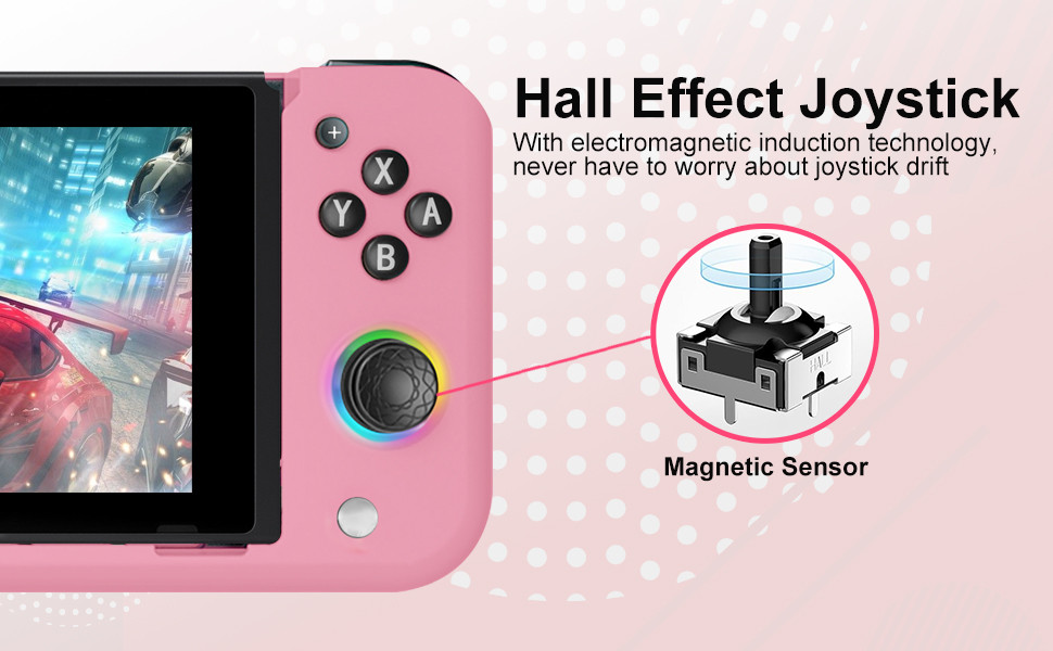 Full-Size Ergonomic Handheld Mode Controller, Wireless Controller for ...