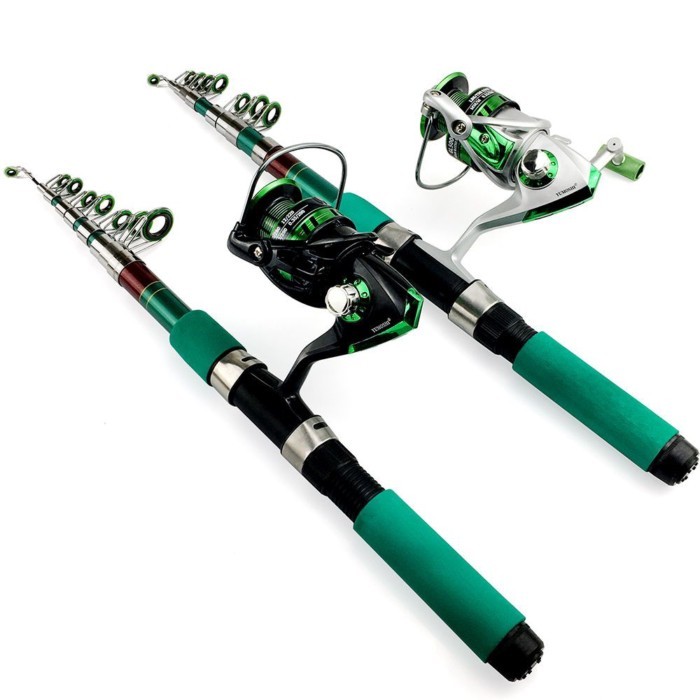 Telescopic Mini Sea Pole Ultra Short Glass Steel Sea Pole Long Cast ...