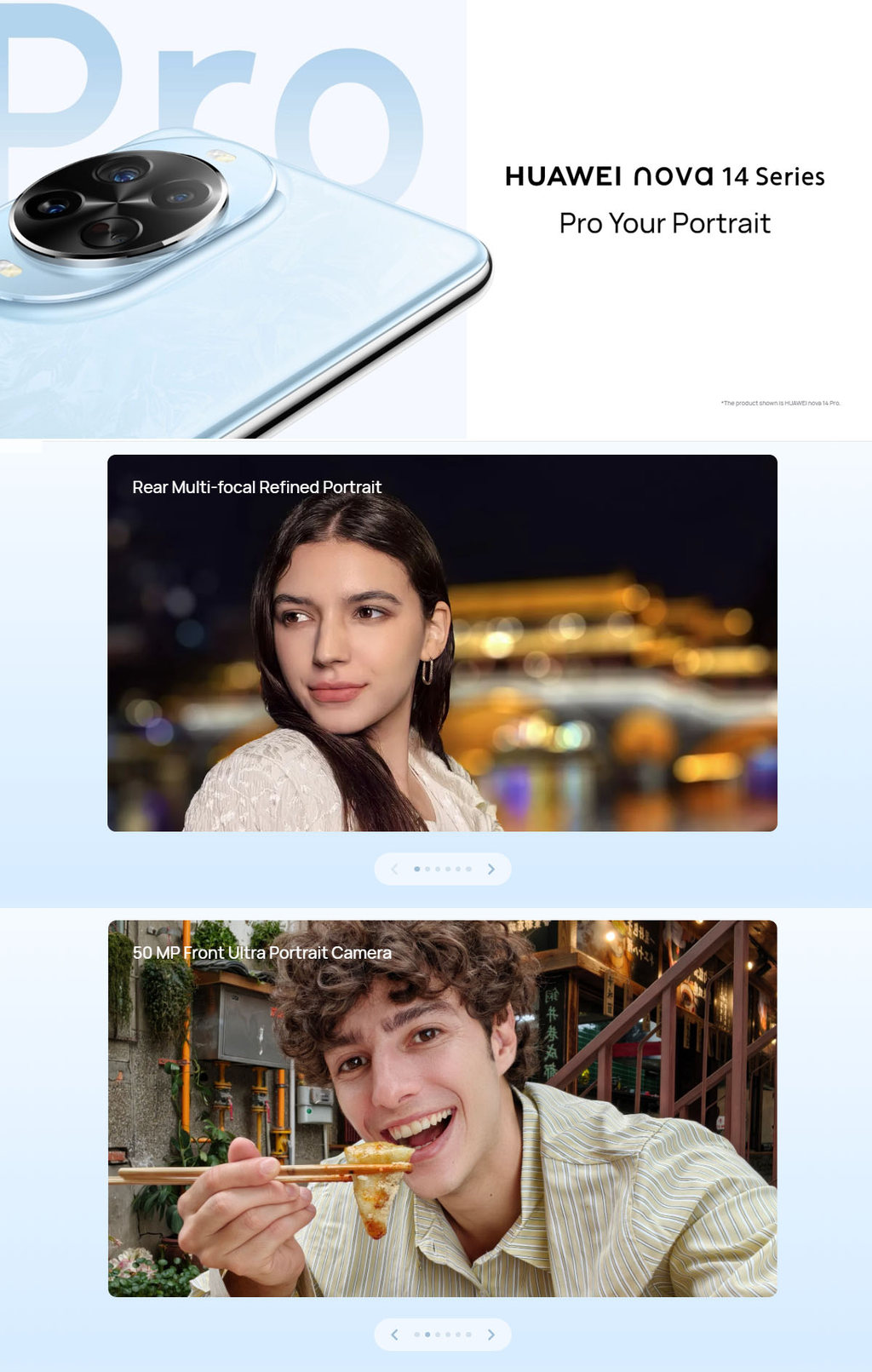 Huawei Nova 14 Smartphone | HiSilicon Kirin 8000 | 6.7" OLED Display ...