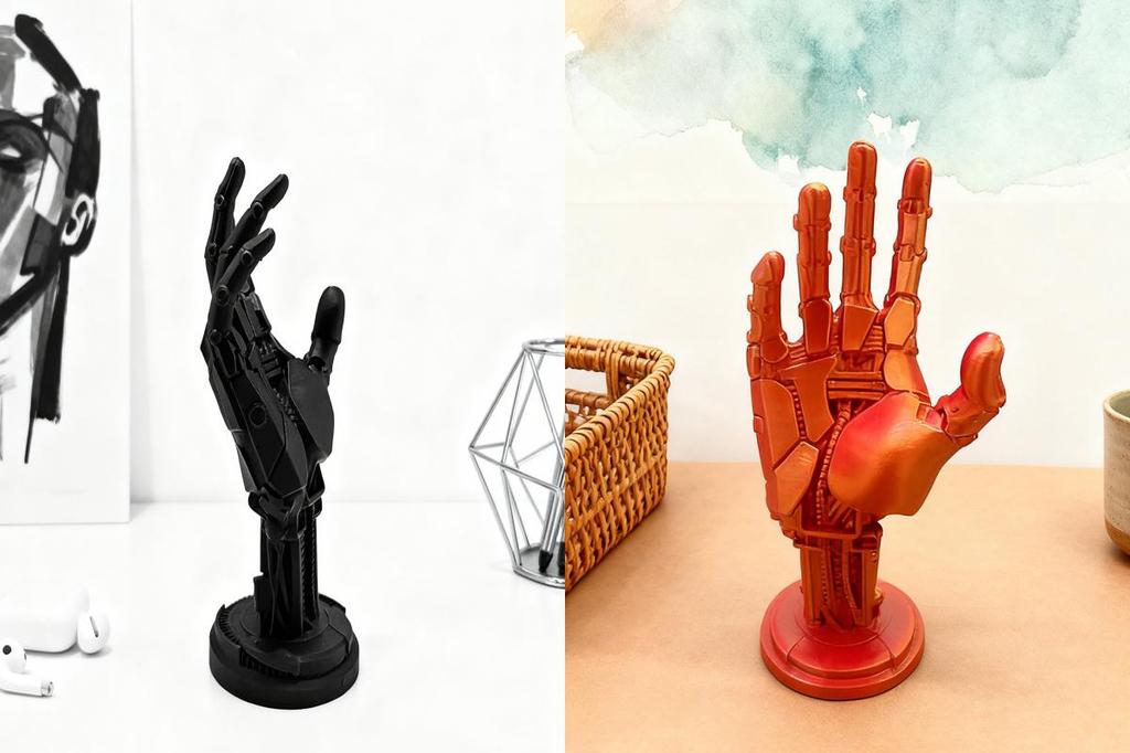[LV] Durable Plastic Controller Holder 3d Printed Hand Statue 3d ...