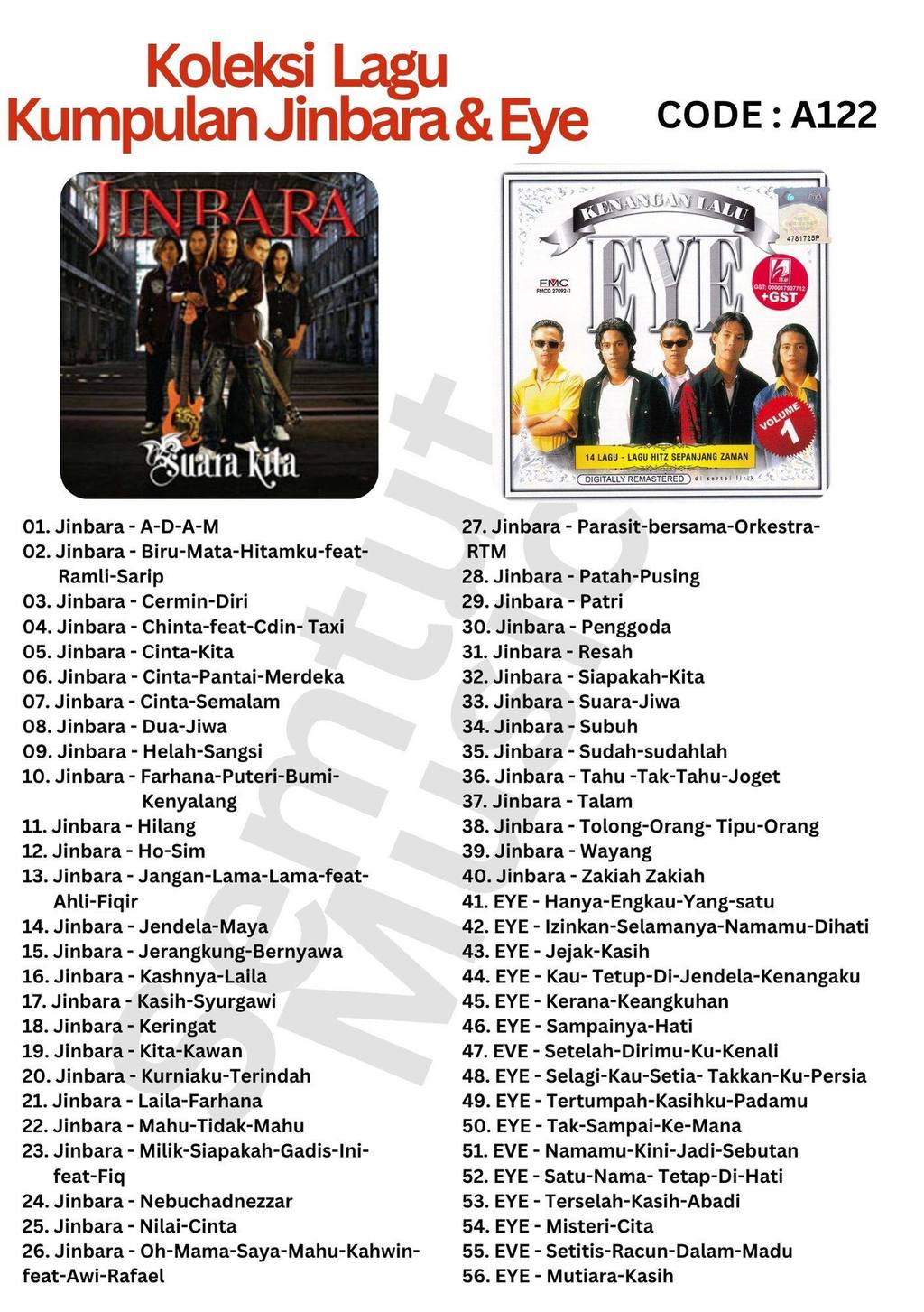 LAGU MP3 SIAP DENGAN PENDRIVE KOLEKSI LAGU SPIN/JINBARA/EYE/DEF GAB C ...