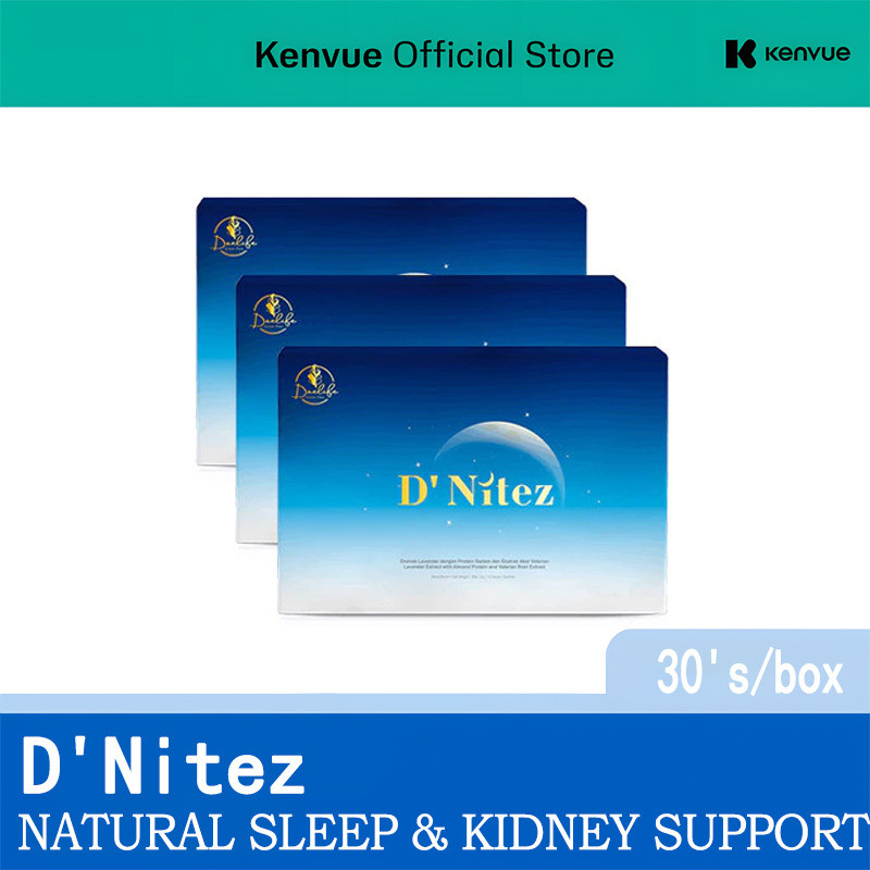 【Buy 5 get 2 free】 daelife d'nitez natural sleep & kidney support 30's ...