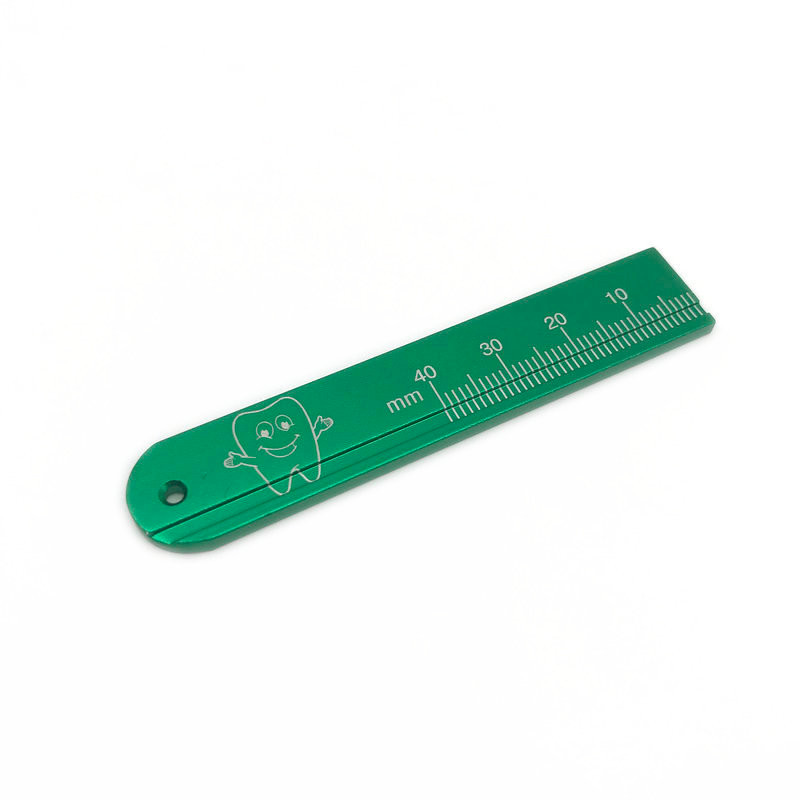 1Pcs Aluminium Dental Endo Rulers with Span Measure Scale Root Canal ...