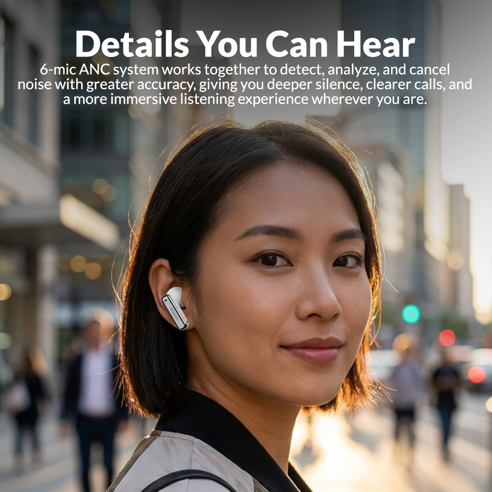SonicGear Earpump H3 Wireless Earphones - 6 Mics Noise Cancellation ...