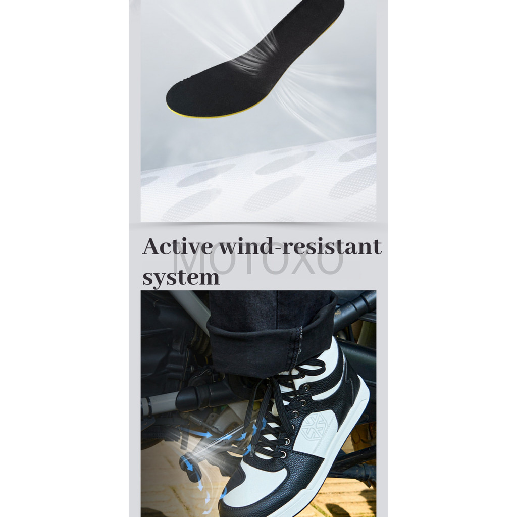 Scoyco MT100 motorcycle riding shoes are suitable for all seasons, with ...