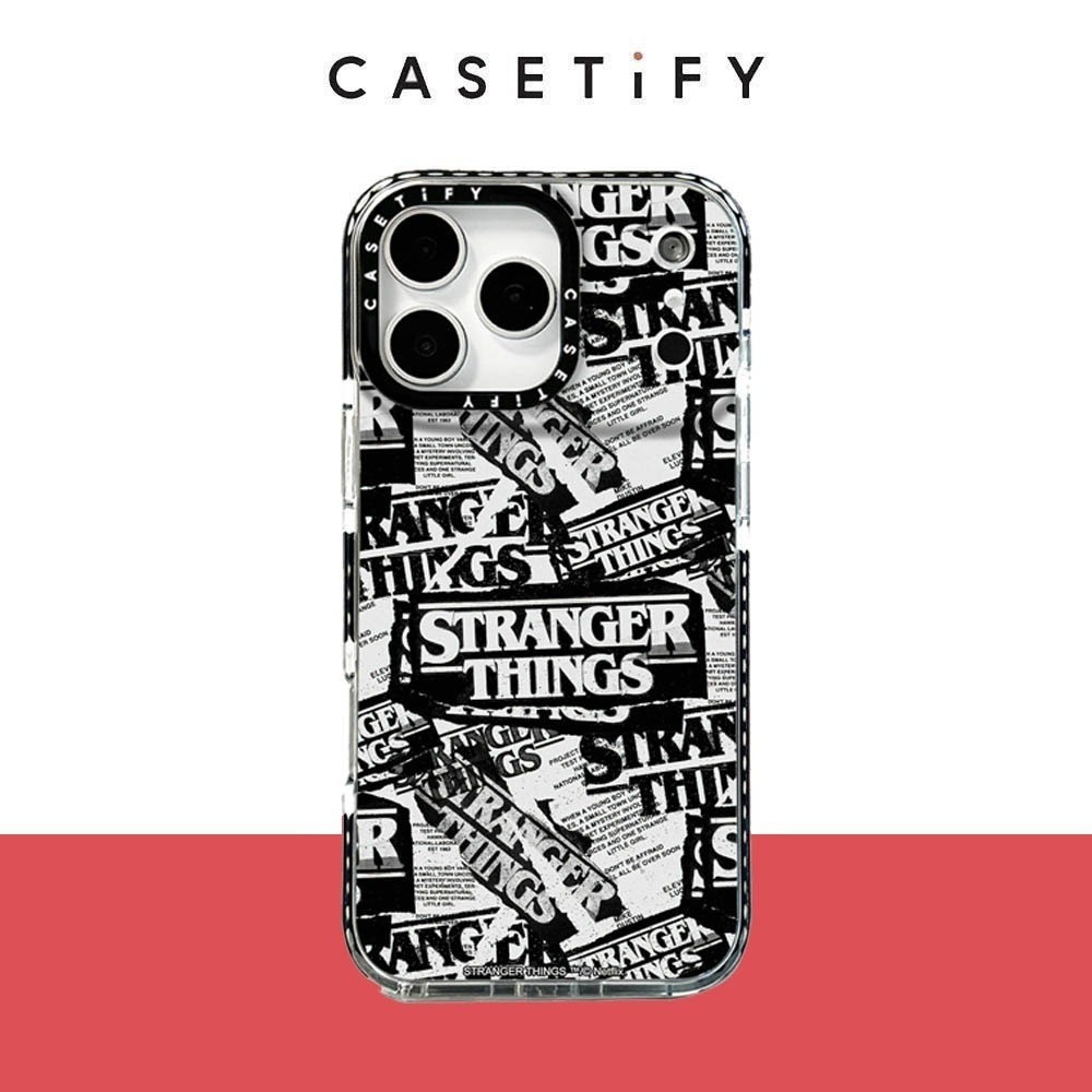 Stranger Things Label Soft Phone Case For iPhone 17ProMax 16Plus 15 14 ...