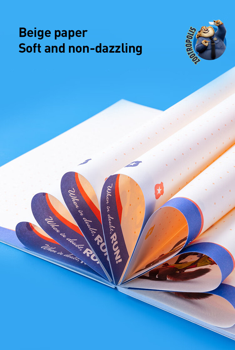 Disney Kids' Cartoon Notebook Featuring Zootopia | Shopee Malaysia